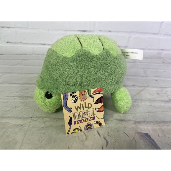 Wildlife Artists | Toys | Wild And Wonderful Snuzzles Plush Turtle ...